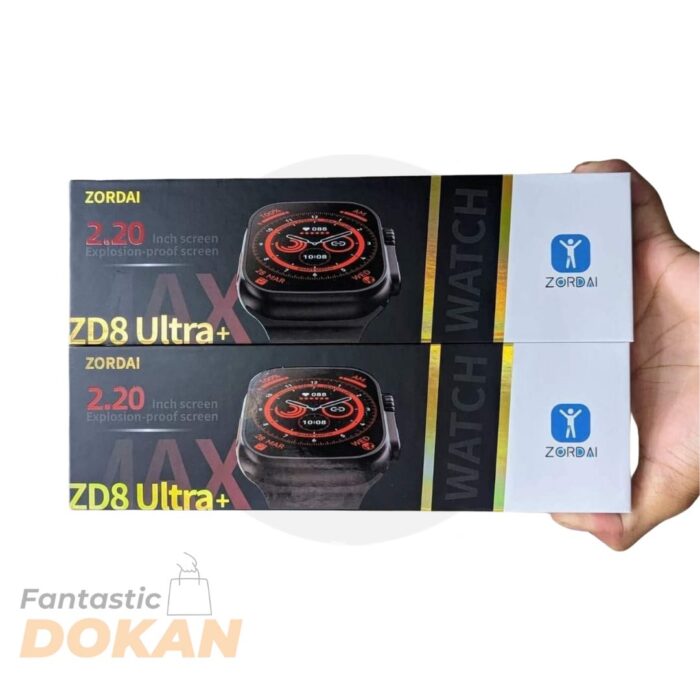 Zordai ZD8 Ultra Max+ Plus Smart Watch Price in Bangladesh